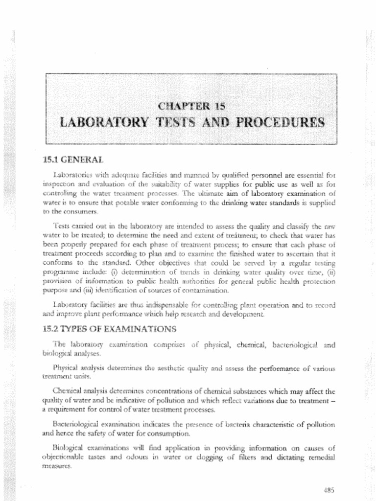 Chapter 15 - Laboratory Tests and Procedures | PDF