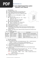 IEI 212 Keypad Programming | PDF | Relay | Power Supply