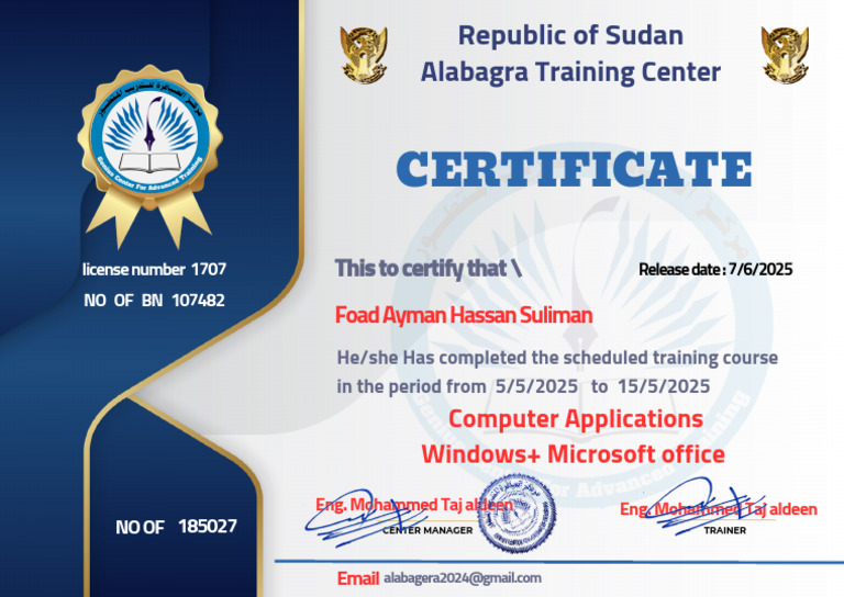 Foad Ayman Hassan Suliman 20250610 211818 0000 | PDF