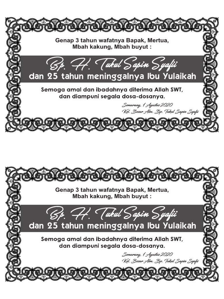 1000 Hari Bapak | PDF