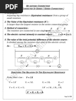 Electric Circuit Cheat Sheet | PDF
