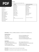 List of English Contracted Verb Forms | PDF | Linguistics | Language ...