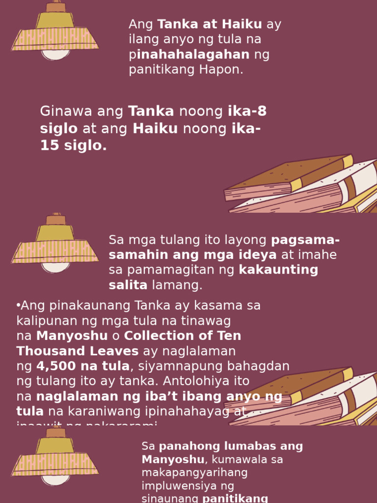 Tanka at Haiku Notes | PDF