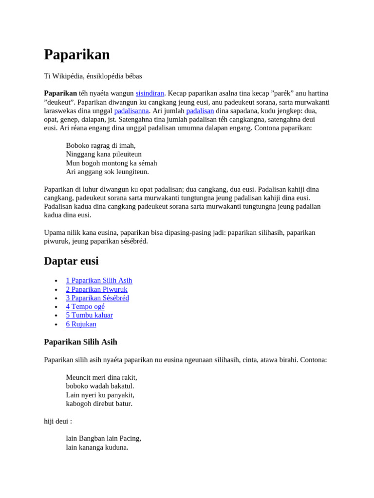 Paparikan | PDF