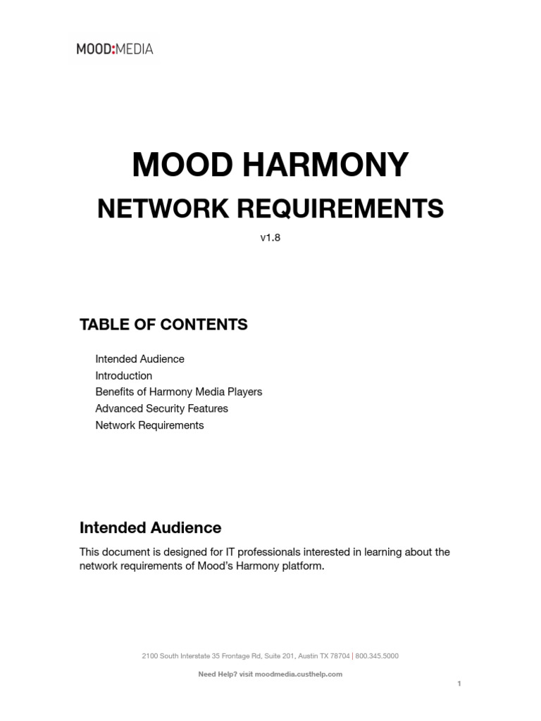 Harmony Media Player Network Guide | PDF | Computer Security | Security