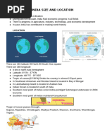 Class 9 Geography Chapter 1 Notes | PDF
