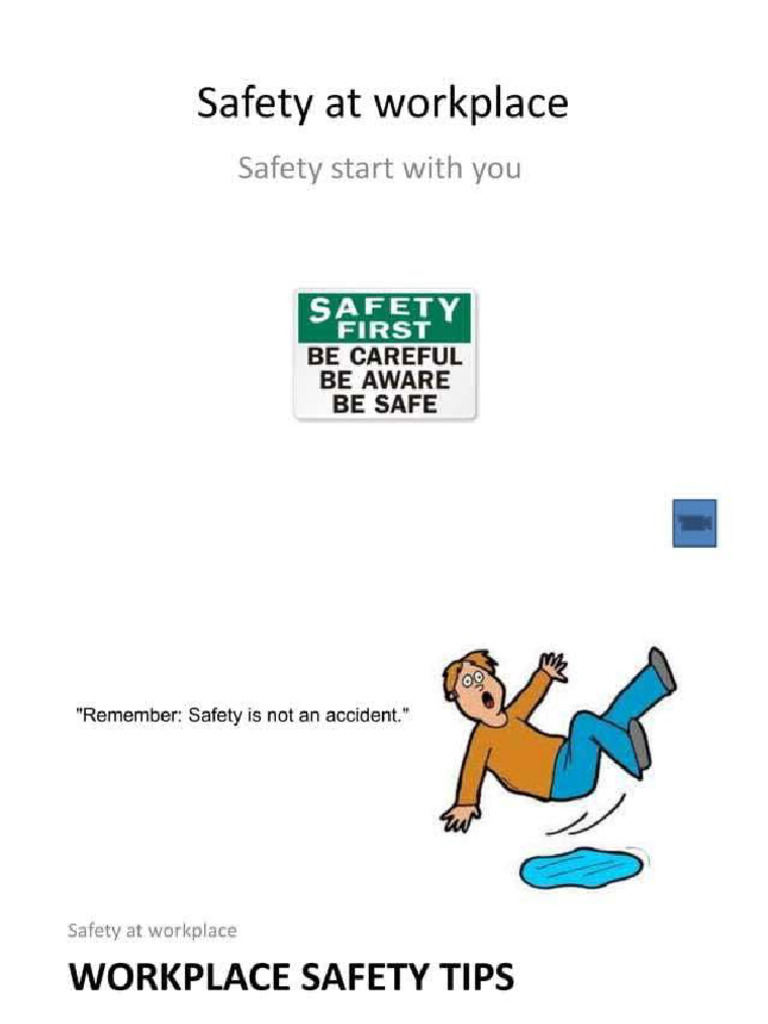 Performing Workplace Safety Practices | PDF