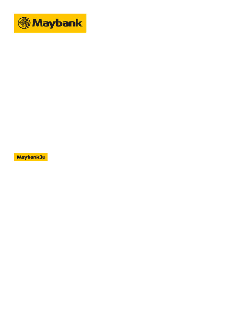 Resit Contoh Dari Bank | PDF