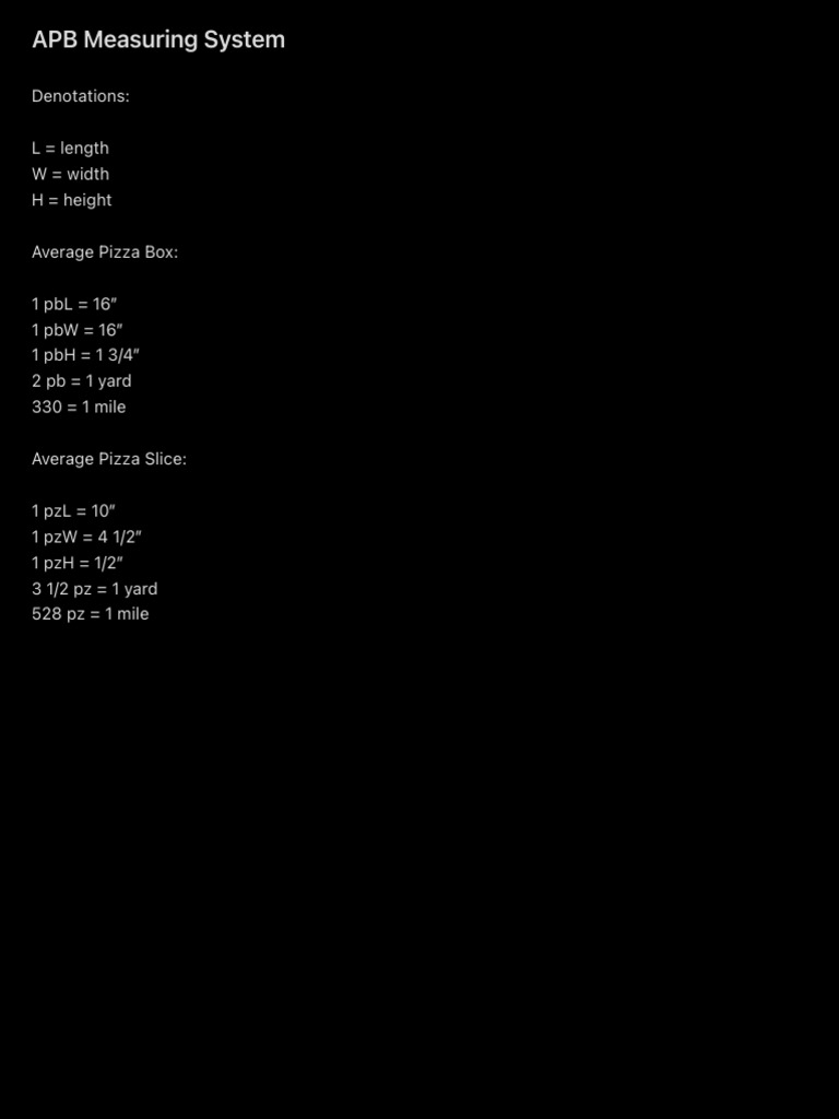 APB Measuring System | PDF