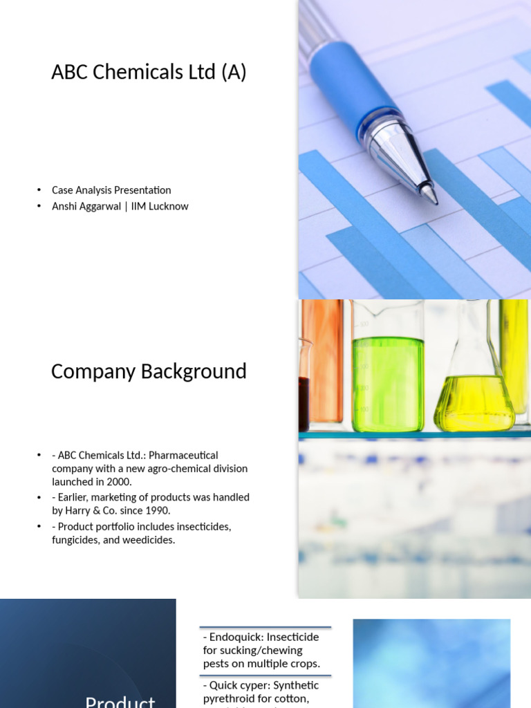 Case 4 ABC Chemicals Case Presentation | PDF | Pesticide | Insecticide