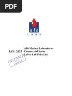 Labcorp Self Pay Pricing 2024 | PDF | Blood Plasma | Thyroid ...