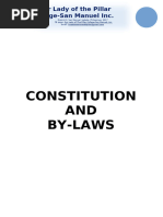SELG and SSLG CBL Declaration of Adoption and Ratification | PDF | Governance | Constitution