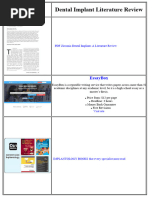 JDEvolution S Product Catalogue | PDF | Dental Implant