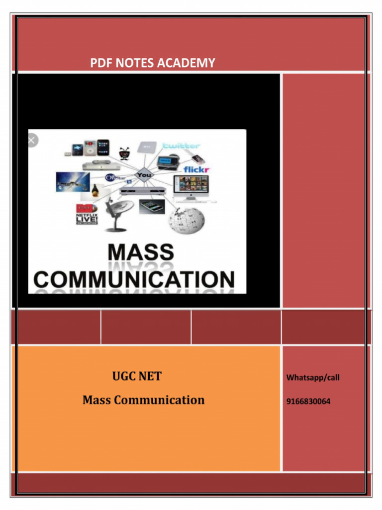 Sample Unit 2 Mass Communication | PDF