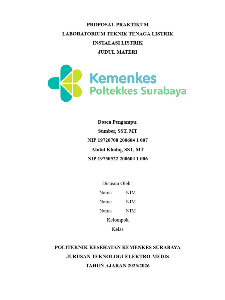 Contoh Format Proposal Inlis | PDF