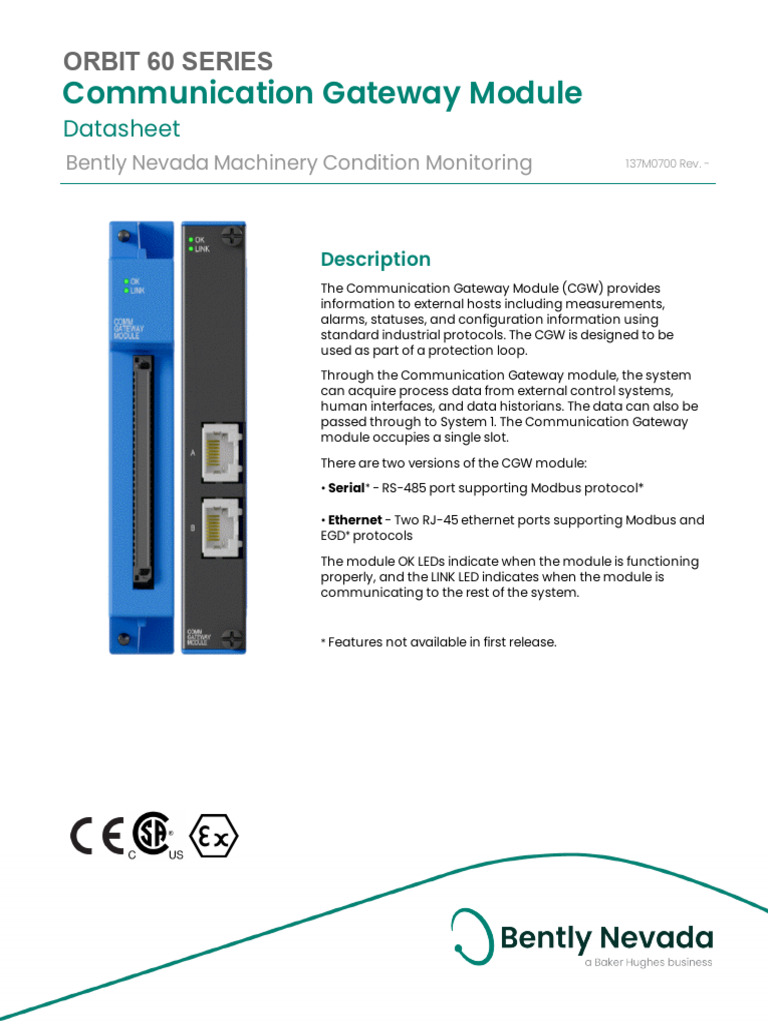 ORBIT 60 CGW Module Overview | PDF | Electronics | Telecommunications