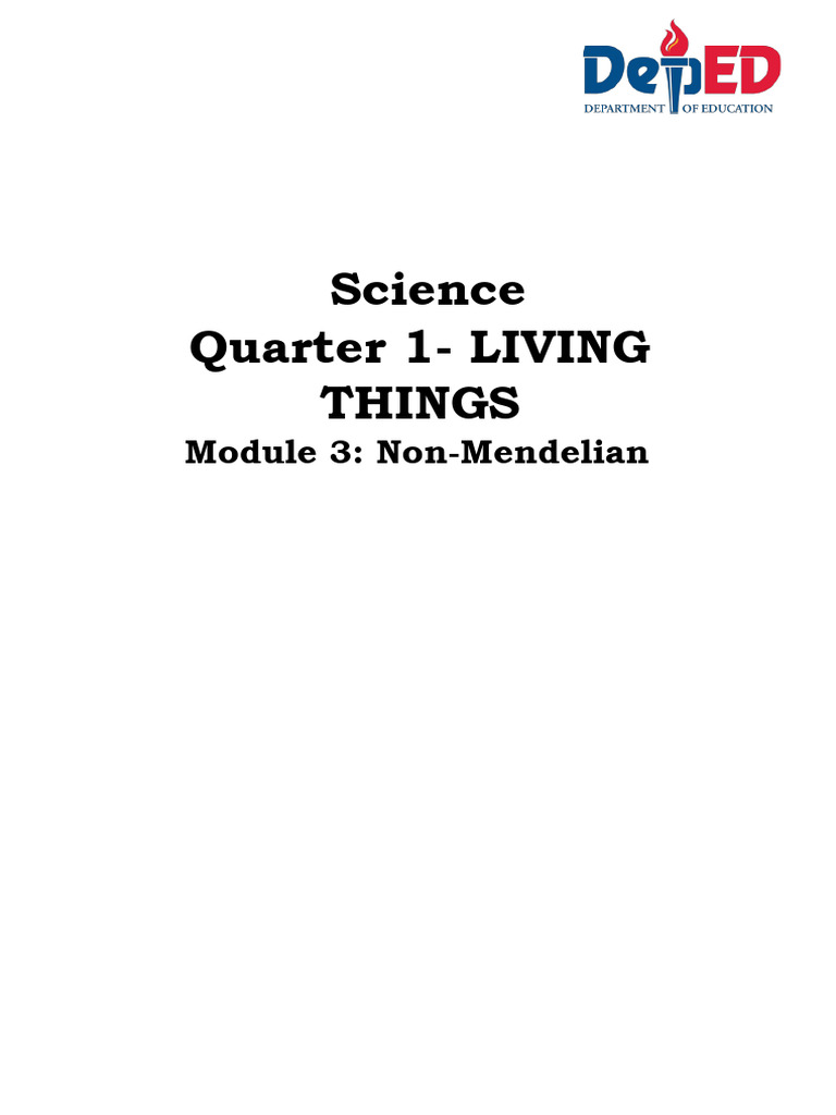 Non-Mendelian Inheritance Patterns | PDF | Genotype | Dominance (Genetics)