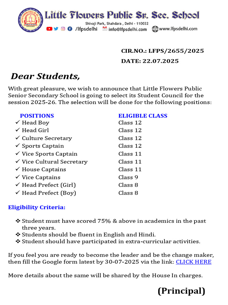 Student Council | PDF