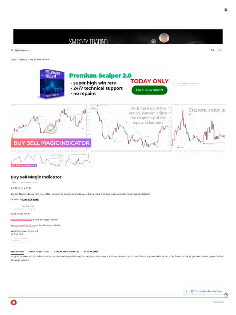 Buy Sell Magic Indicator for MT4 | PDF | Business | Knowledge Economy