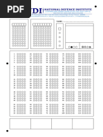 Clat Omr Sheet (1) - 240826 - 011938 | PDF