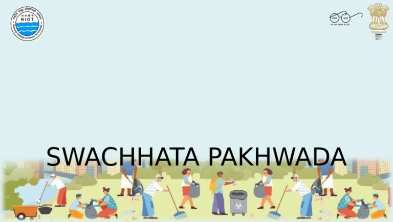 Swachhata Pakhwada Poster Slide | PDF