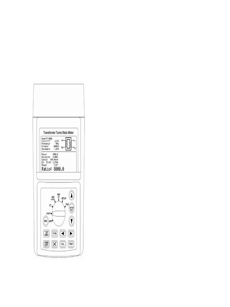 Prova 1660 Meter User Manual | PDF | Transformer | Power Supply