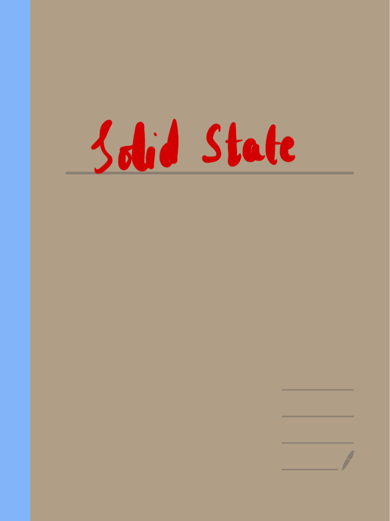 Solid State ? | PDF