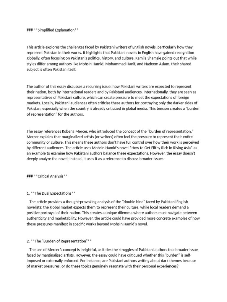 Simplified Explanation of Article | PDF | Narrative | Narration