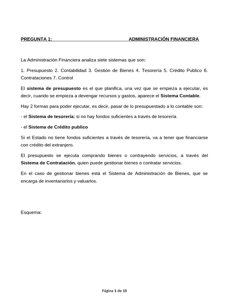 CGU P1 Ee | PDF | Presupuesto | Contabilidad