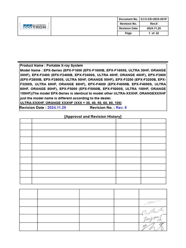 02-2 User Interface Evaluation Report - EPX-Series (Rev.8) - 241129 ...
