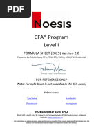 2026 CFA Level I Content-2 | PDF | Fixed Income | Derivative (Finance)