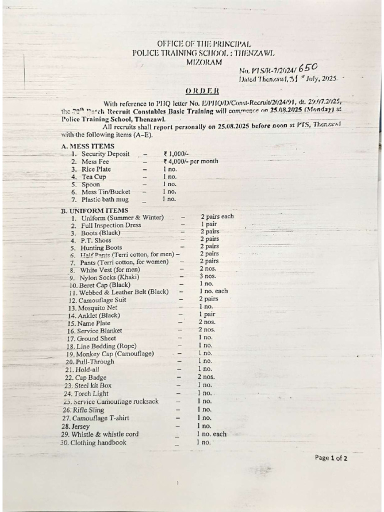 Order Pdf