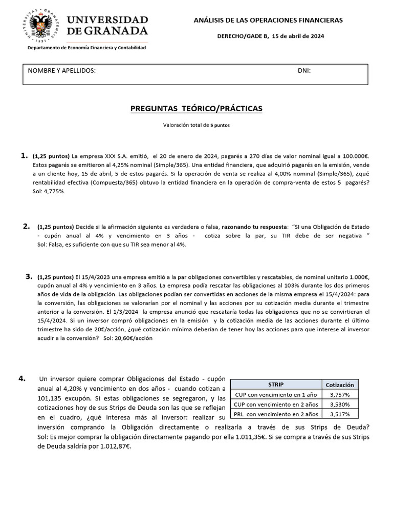 15 Abril 2024-Derecho-Gade - Cs | PDF | Compartir (Finanzas) | Arbitraje