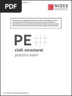 PE Civil - Construction Ebook Practice Exam-2059843 | PDF | Concrete ...