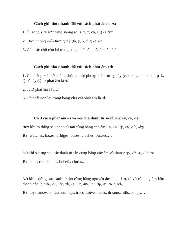 -s -es -ed | PDF