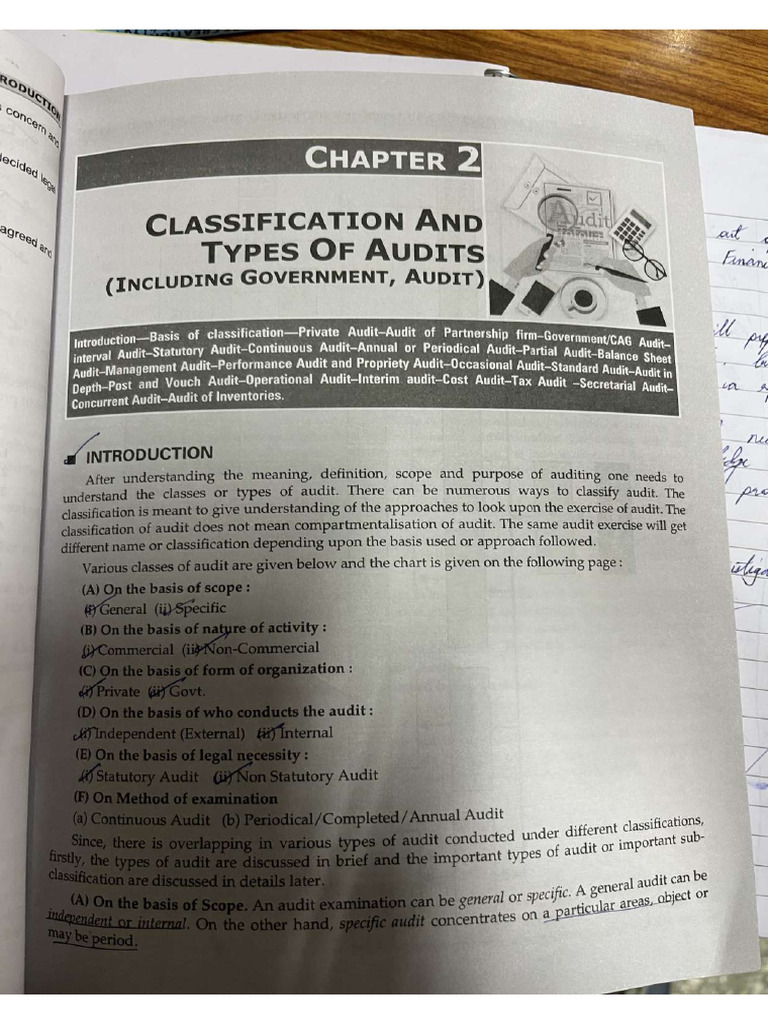 Classification and Types of Audit | PDF