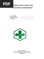 Panduan Pelaksanaan Surveilans Gizi Melalui E-Ppgbm | PDF