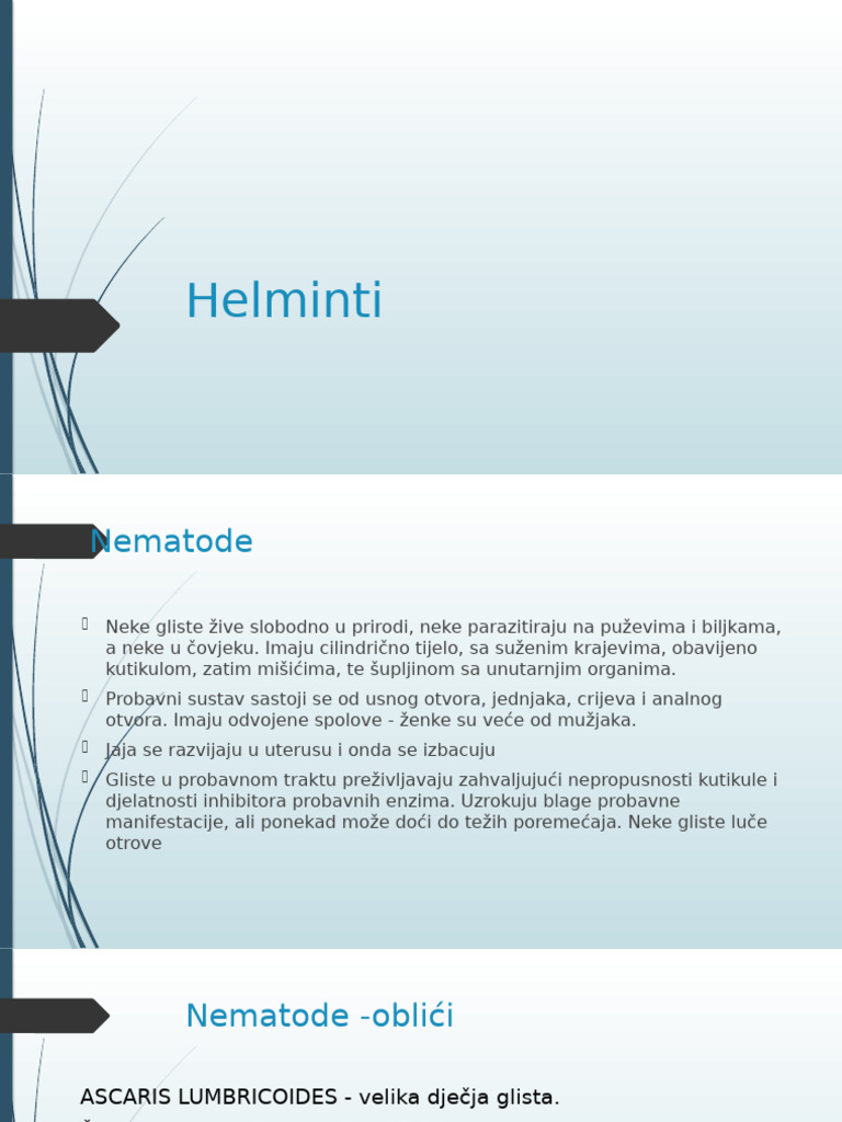 Helminti | PDF