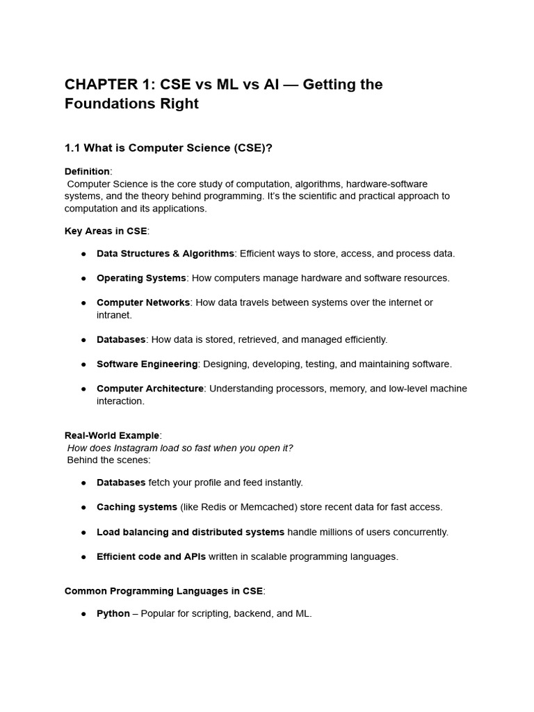 Foundations of AI and Machine Learning | PDF | Machine Learning ...