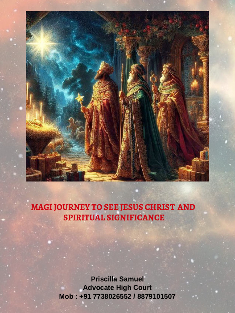 Magi's Visit: Spiritual Significance Explained | PDF | Biblical Magi | Magi