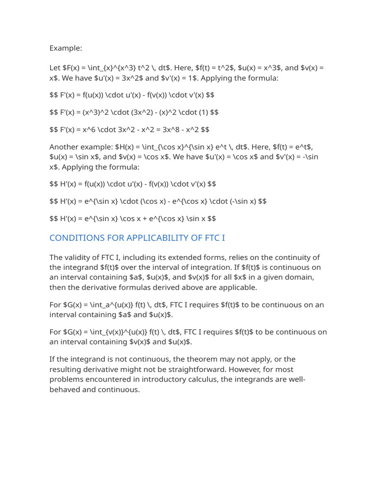 Calculus Fundamentals Quiz-7 | PDF | Integral | Mathematical Physics