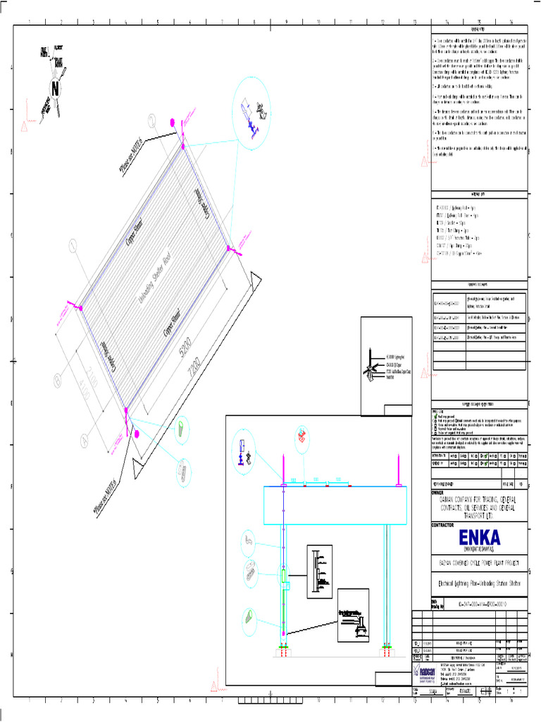 IQ347-000-V1A-EG00-00010-1 Electrical Lightning Plan-Unloading Station ...