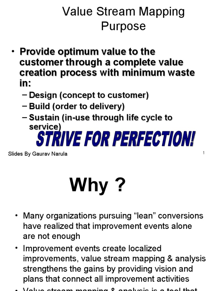 Value Stream Mapping | PDF | Lean Manufacturing | Inventory