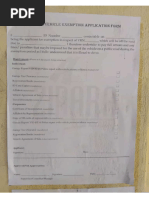 CVR Forms | PDF | Vehicle Registration Plate | Written Communication