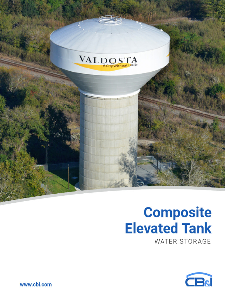Composite Elevated Water Storage Tanks | PDF | Concrete | Composite ...