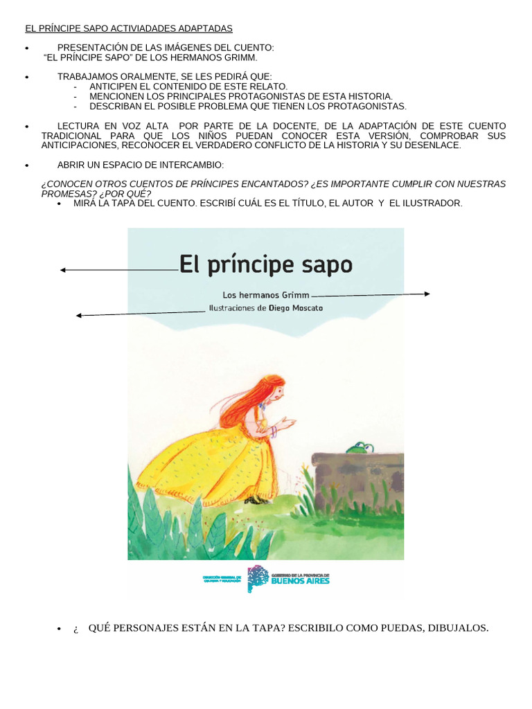 Secuencia El Principe Rana Modificada (1) | PDF