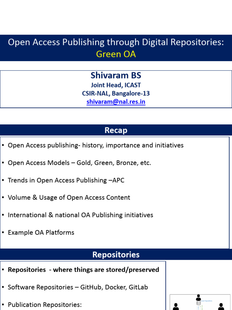 Open Access Publishing & Digital Repositories | PDF | Open Access ...