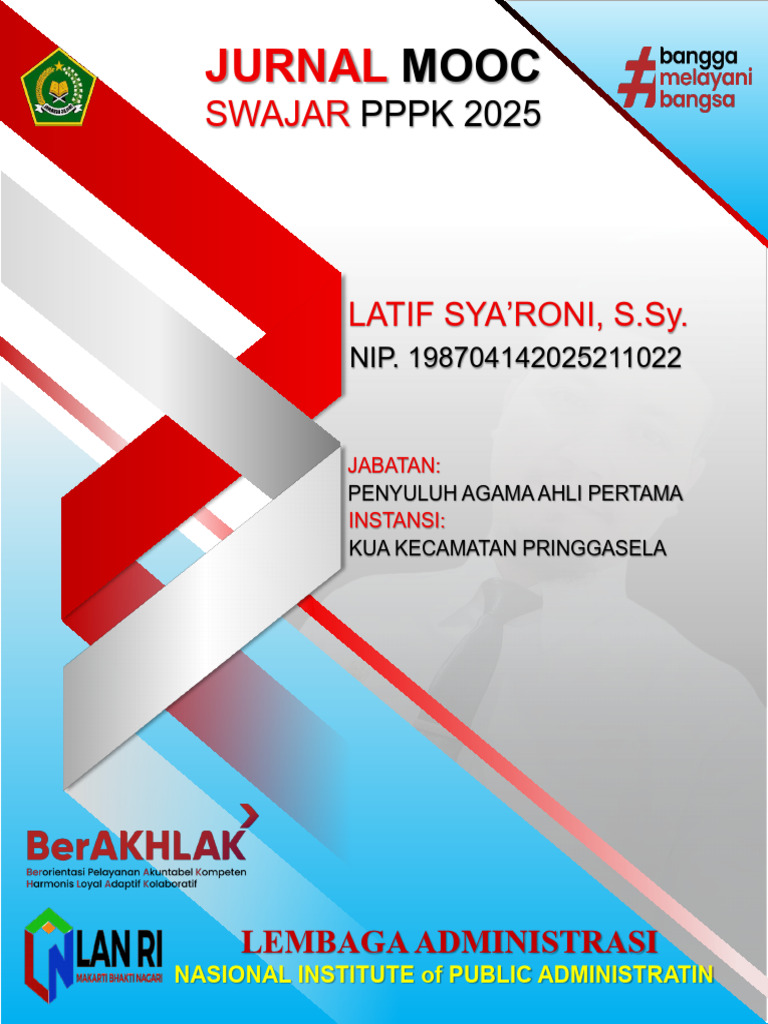 Contoh Jurnal MOOC PPPK 2025 | PDF