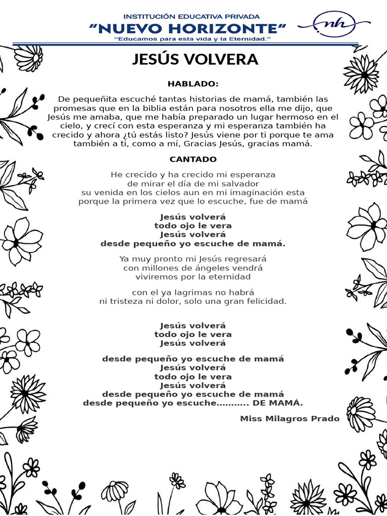 Jesus Volvera Pdf