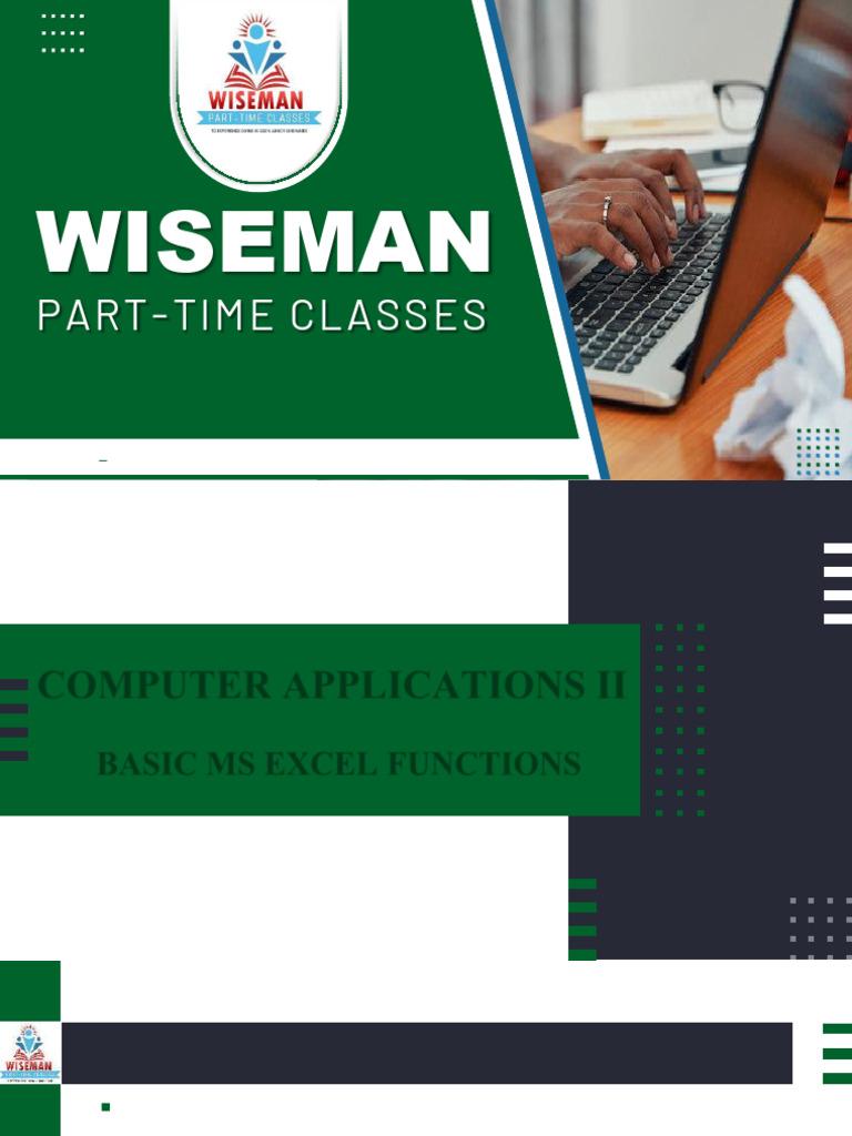 1.2 Microsoft Excel Functions | PDF | Trigonometry | Trigonometric Functions